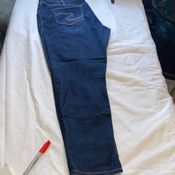Silver Jeans | Jeans | Silver Jeans Dark Blue Jeggings | Poshmark